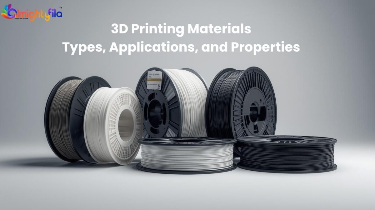 Types of 3D Printer Filaments - AlmightyFila